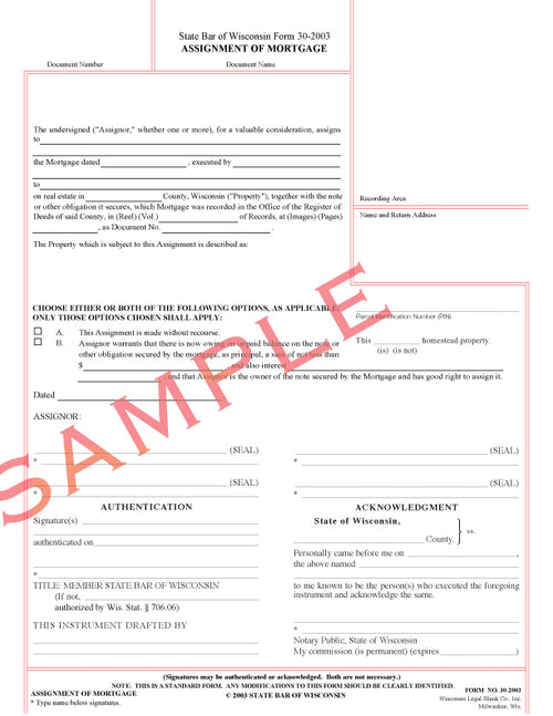 Wisconsin State Bar Forms | PDF | Digital Download – Wisconsin Legal Blank